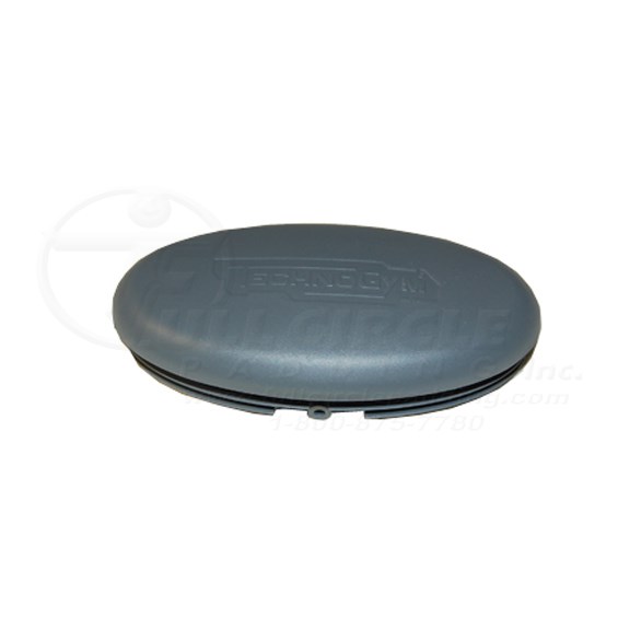 Oval Plastic Frame Cap 2-1/2" x 4-3/4" | Full Circle Padding