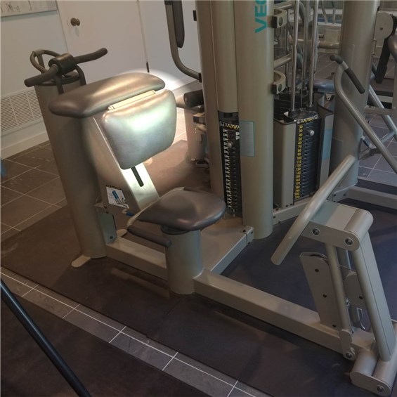 Chest / Lower Back Pad with Four 1/4" x 1" Bolts | Full Circle Padding