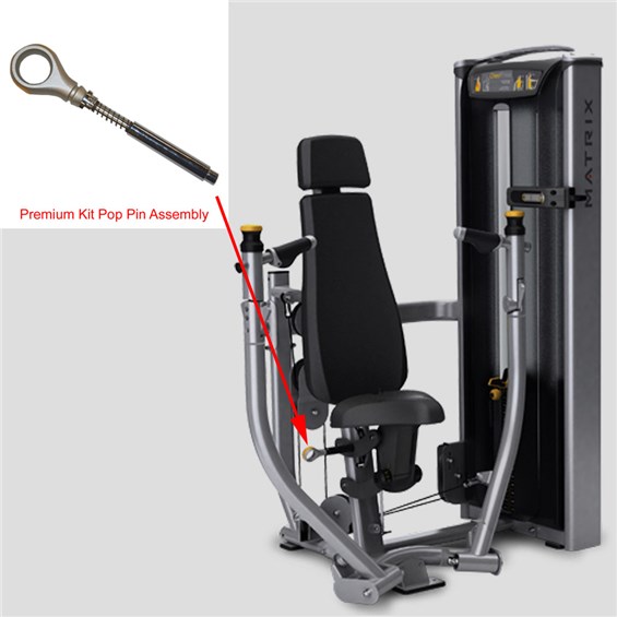 Premium Kit Pop Pin Assembly | Full Circle Padding