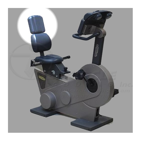 Gray Molded Upper Back Pad TECH125 | Full Circle Padding