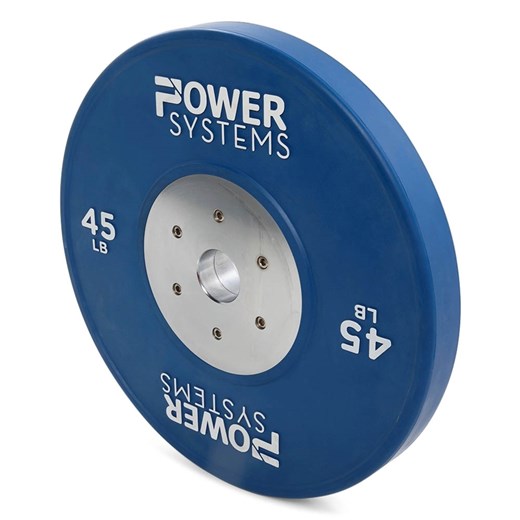 Power Systems 45 lb Olympic Training Plate - Blue | Full Circle Padding