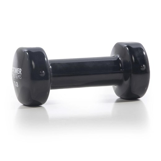 7 lb Deluxe Vinyl Dumbbell Prime - Black | Full Circle Padding