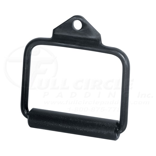 Black Chrome Stirrup Handle 061942-DS | Full Circle Padding