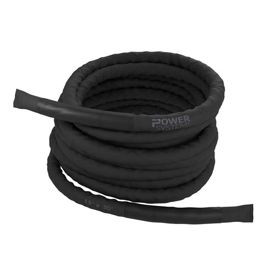 Power Systems Covered Battle Rope - 1-1/2" x 30' | Full Circle Padding