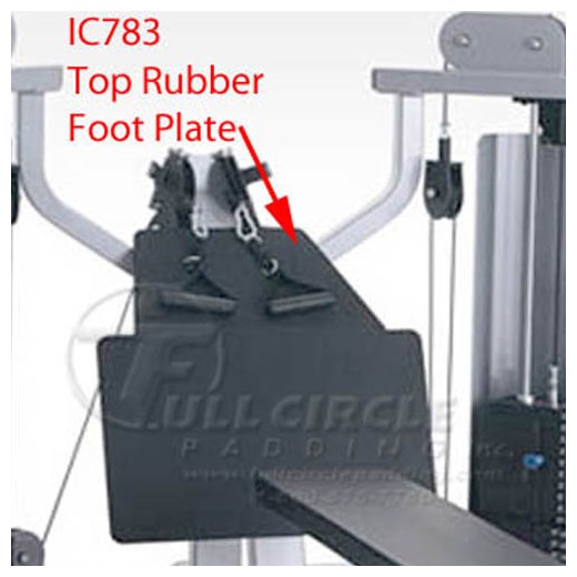 FT332 Top Rubber Foot Plate with 3M Adhesive Transfer Tape | Full ...