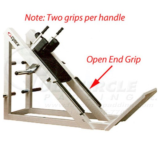 7/8" x 9-1/2" Open End PVC Grip | Full Circle Padding