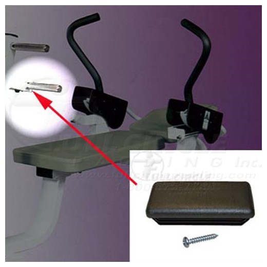 2" x 4" Plastic Frame Cap FWP284WSCREW | Full Circle Padding