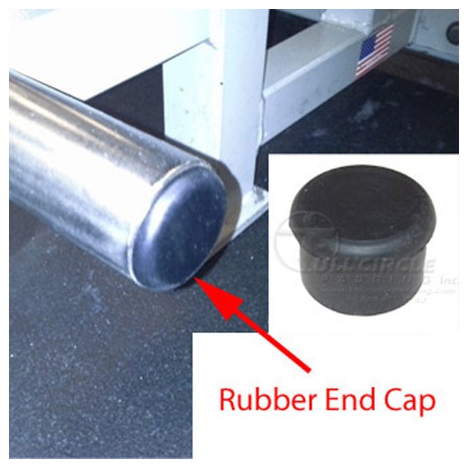 Rubber End Cap BM418 | Full Circle Padding