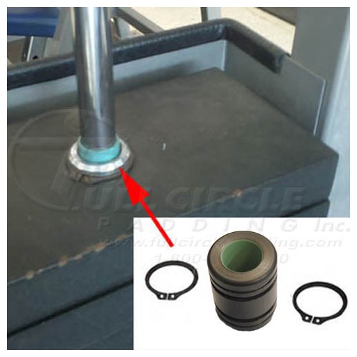 Weight Stack Top Plate Bearing CYW348 | Full Circle Padding