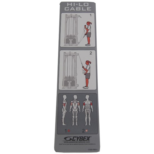 Hi Lo Cable Placard | Full Circle Padding