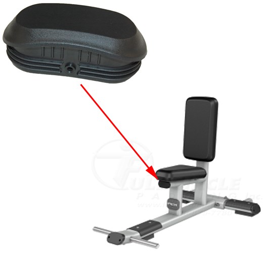 Oval Plastic Frame Cap PRE392 | Full Circle Padding