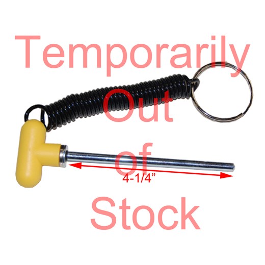 Epic Magnetic T-Handle Weight Stack Selector Pin with Cord FM219 | Full Circle Padding