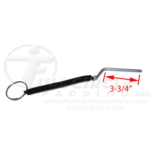 Free Motion L-Shaped Weight Stack Selector Pin with Cord FM220 | Full ...