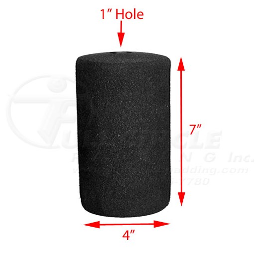 7" Foam Roller FWMAT703 | Full Circle Padding