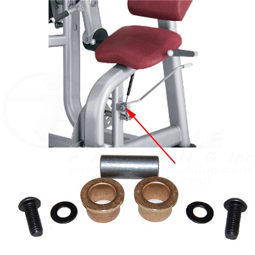 Pivot Shaft and Bushing Kit LF895 | Full Circle Padding