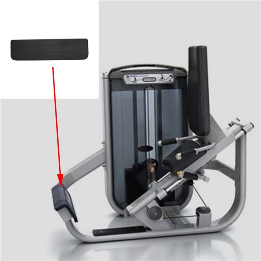 G7 Calf Extension Rubber Foot | Full Circle Padding