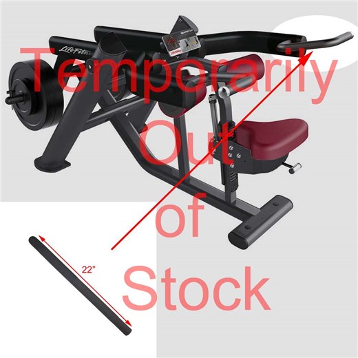 1" x 22" Thick Walled Closed End PVC Grip | Full Circle Padding