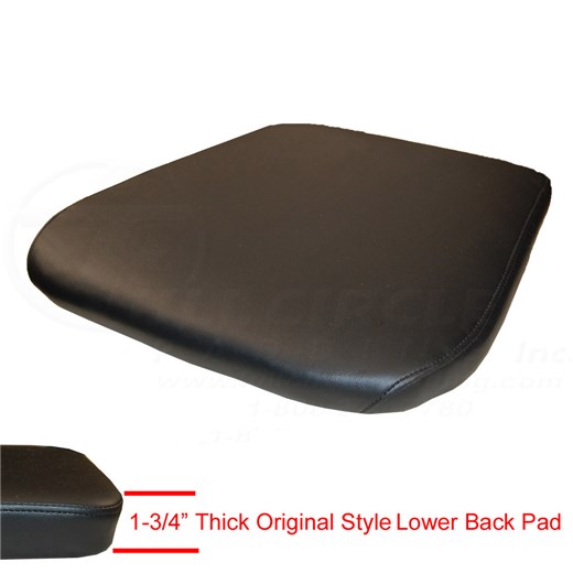 Lower Back Pad with Four M10 x 30mm Hex Head Bolts | Full Circle Padding