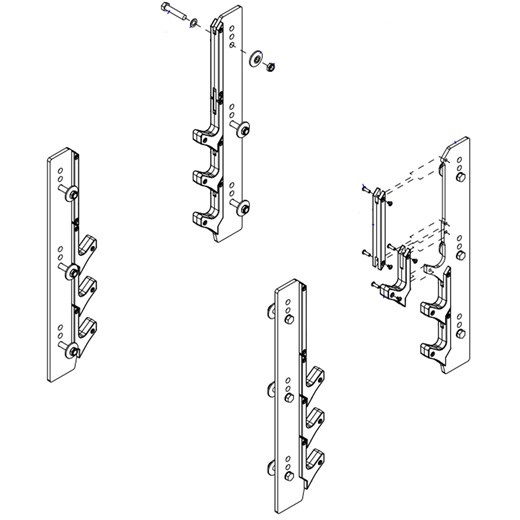 OMB Gun Rack Assembly Service Kit | Full Circle Padding