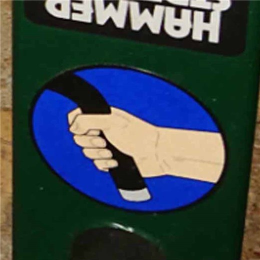 Right Hand Placement Decal HAM222R | Full Circle Padding