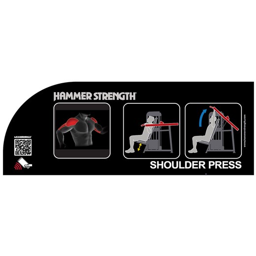 HS-SP Shoulder Press Placard Decal | Full Circle Padding