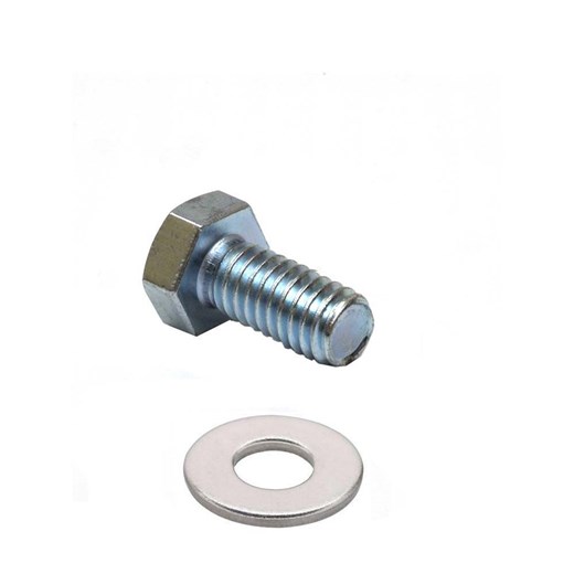M10 x 25 mm Hex Head Bolt with Washer | Full Circle Padding