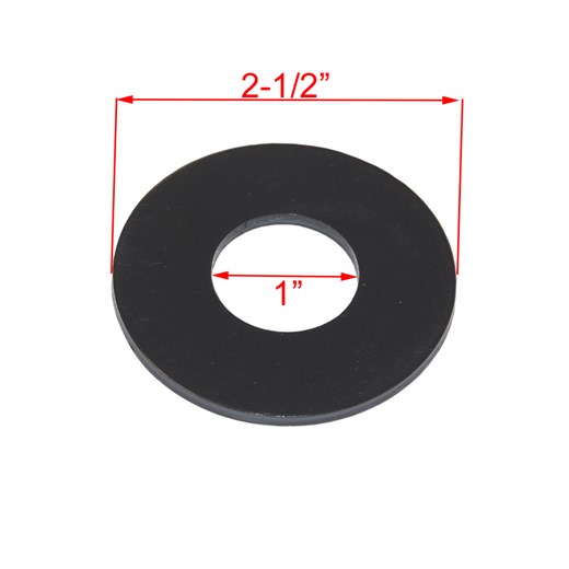 1" I.D. Plastic Washer | Full Circle Padding