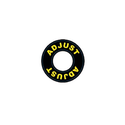 Adjustment Cap Decal | Full Circle Padding