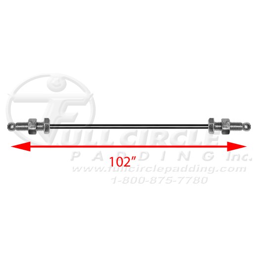 802 Smith Machine Cable - 102" | Full Circle Padding