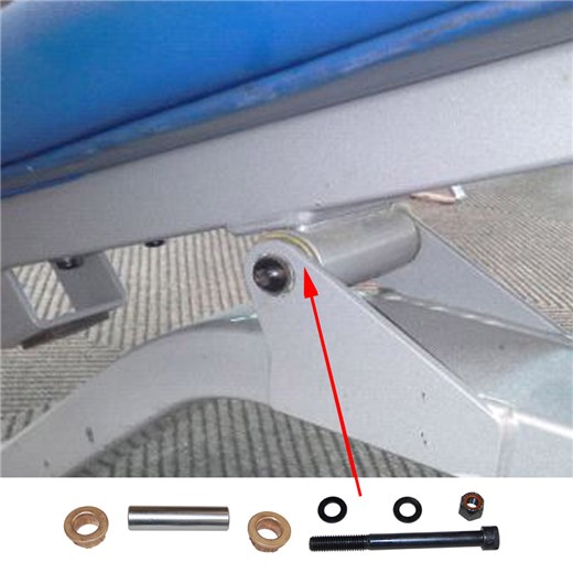 Pivot Shaft Bushing Kit IC649 | Full Circle Padding