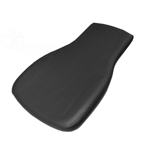 Back Pad in Textured Black | Full Circle Padding