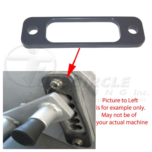 Plastic Stop Plate LF483 | Full Circle Padding