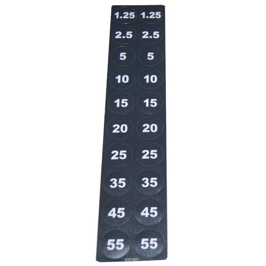 Olympic Weight Horn Sticker Set | Full Circle Padding