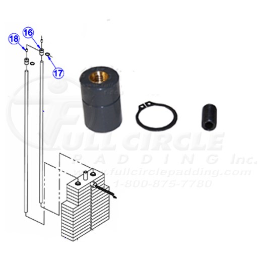 Retainer for Guide Rod LF536 | Full Circle Padding