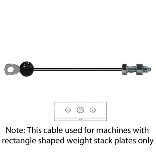 FSLR Lat Cable for machines with Rectangle Shaped Plates | Full Circle ...