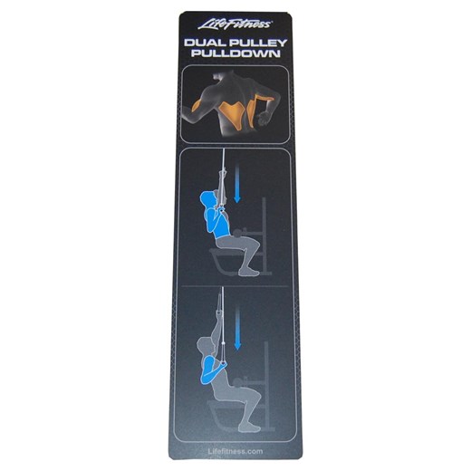 MJ Dual Pulley Pulldown Placard - New Style | Full Circle Padding