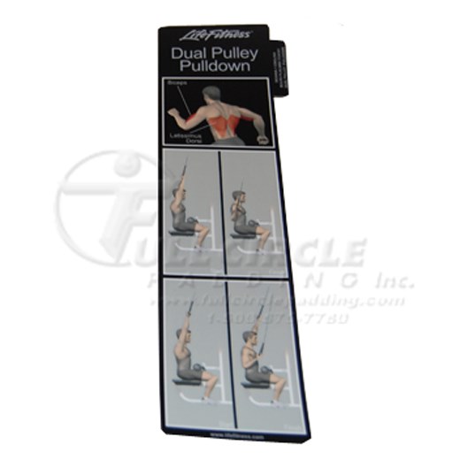 MJ Dual Pulley Pulldown Placard - Original Style | Full Circle Padding