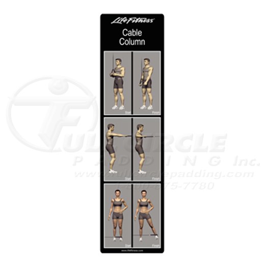 CMCC Cable Column Placard | Full Circle Padding