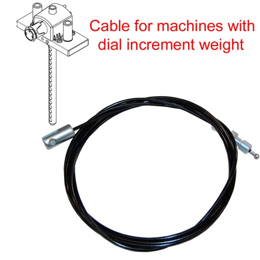 SS-SP Insignia Shoulder Press Weight Stack Cable - Dial | Full Circle Padding