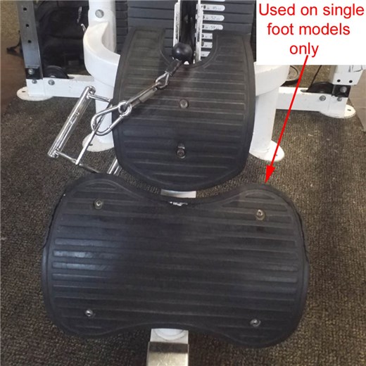 Rubber Foot Plate Cover | Full Circle Padding