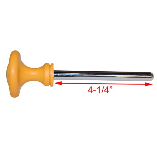 Matrix 3/8" x 4-1/4" Weight Stack Selector Pin | Full Circle Padding