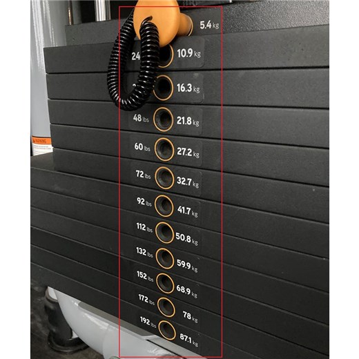Weight Stack Decal | Full Circle Padding