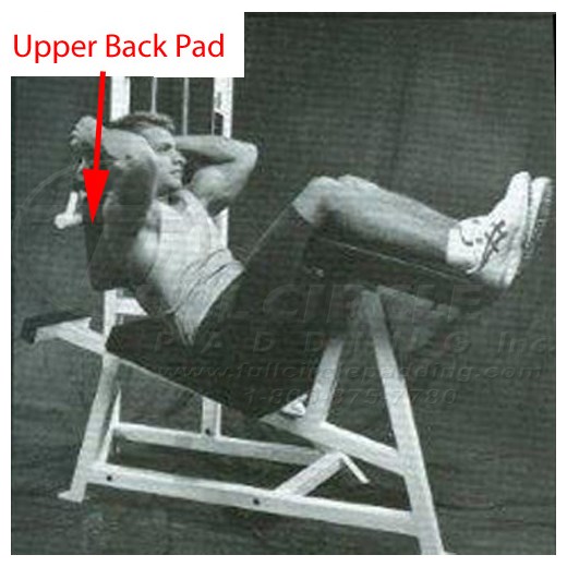 Upper Back Pad BM144 | Full Circle Padding