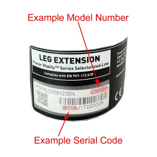Serial Code / Model Number Example | Full Circle Padding
