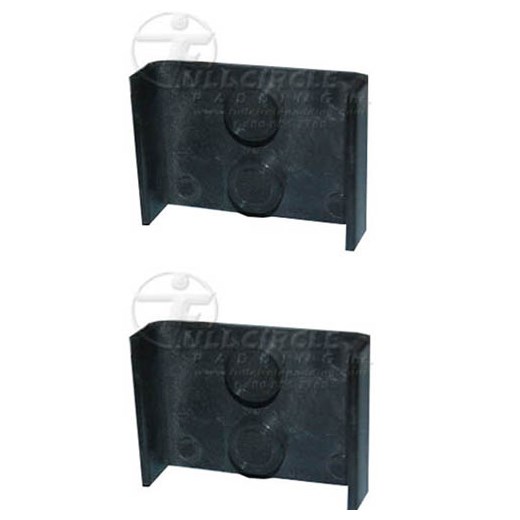 Pair of Roller Adjustment Slides NA550 | Full Circle Padding