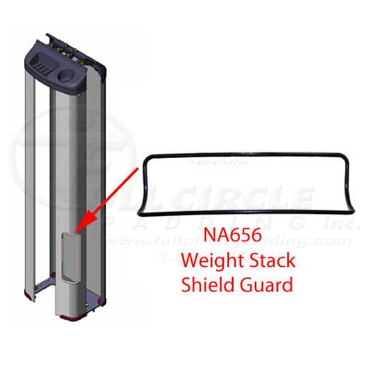 Nitro Plus Weight Stack Shield Guard | Full Circle Padding