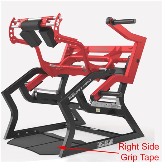 Pendulum Power Squat Pro Grip Tape - Right | Full Circle Padding