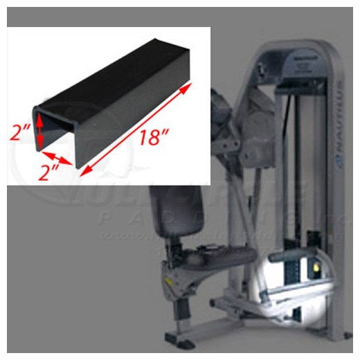 U-Shaped Textured Foot Guard with Double Sided Tape 2" + 2" + 2" x 18" | Full Circle Padding