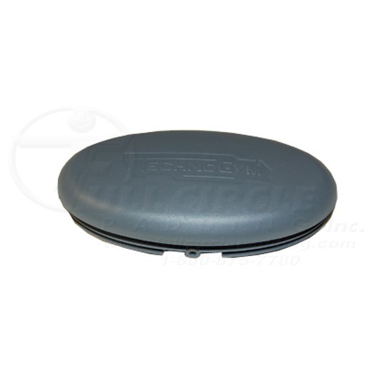 Oval Plastic Frame Cap 2-1/2" x 4-3/4" | Full Circle Padding