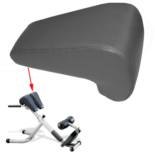 Right Thigh Pad in Technogym Vinyl | Full Circle Padding